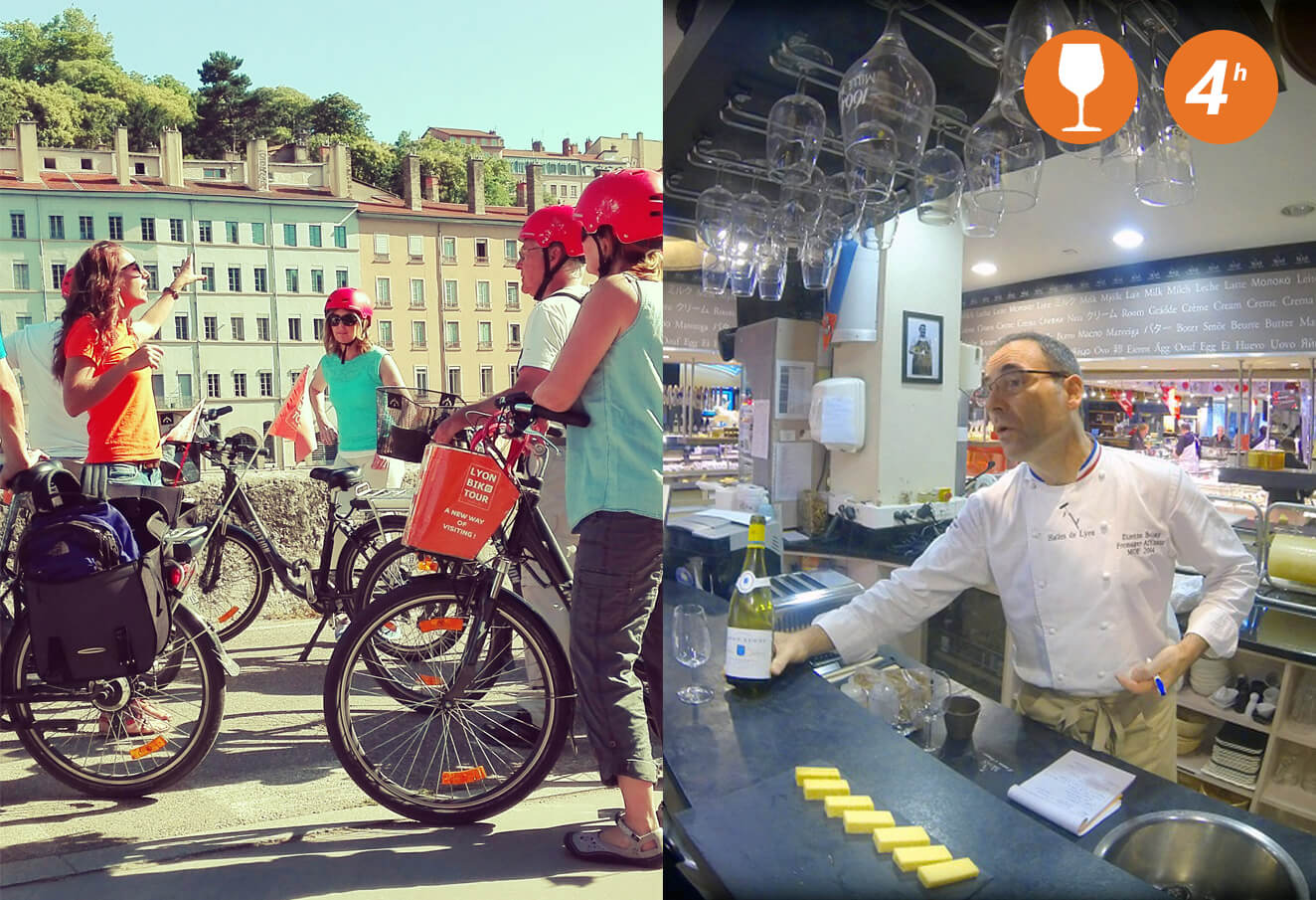Lyon Bike Tour | Visites guidées de Lyon à vélo électrique